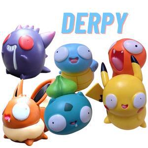 Derpy Pokemon Figure Collectible Gift for Pokemon Fans | Zard Hunt ...
